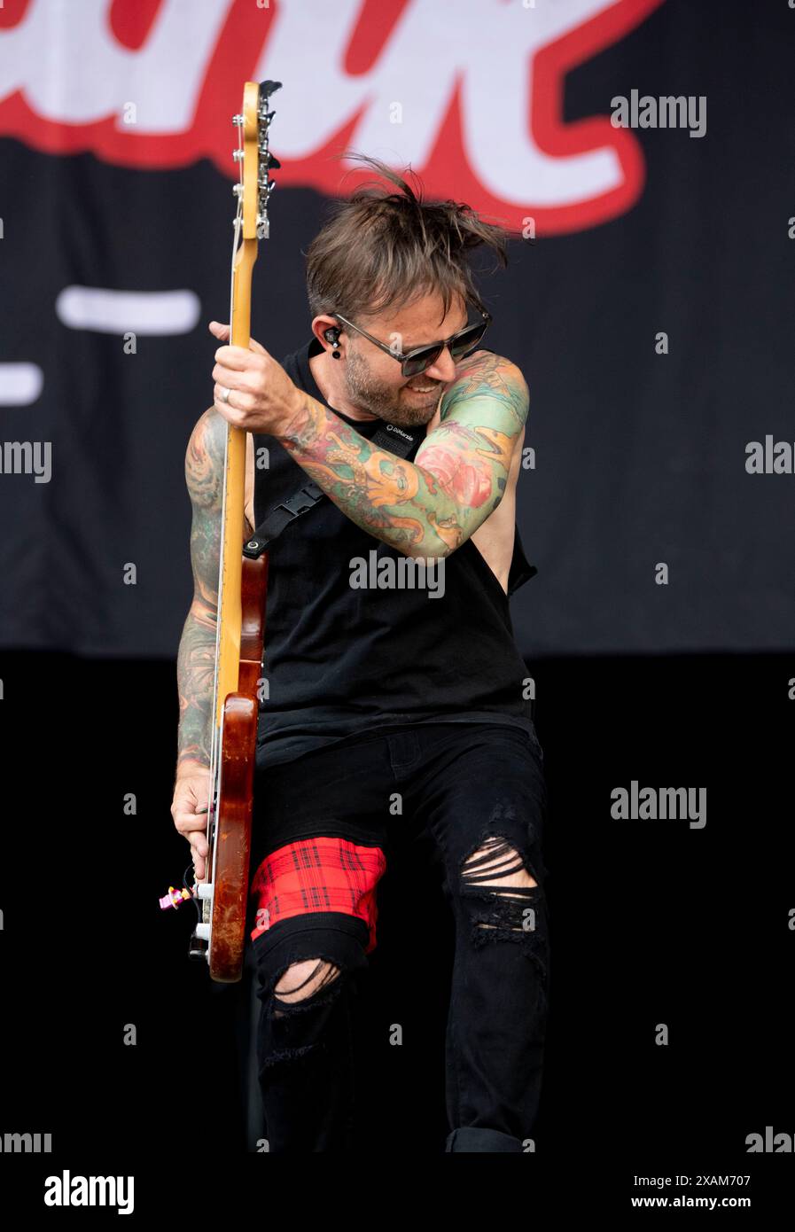 We The Kings preforming at the Slam dunk festival 2024 ,Hatfield Park ...