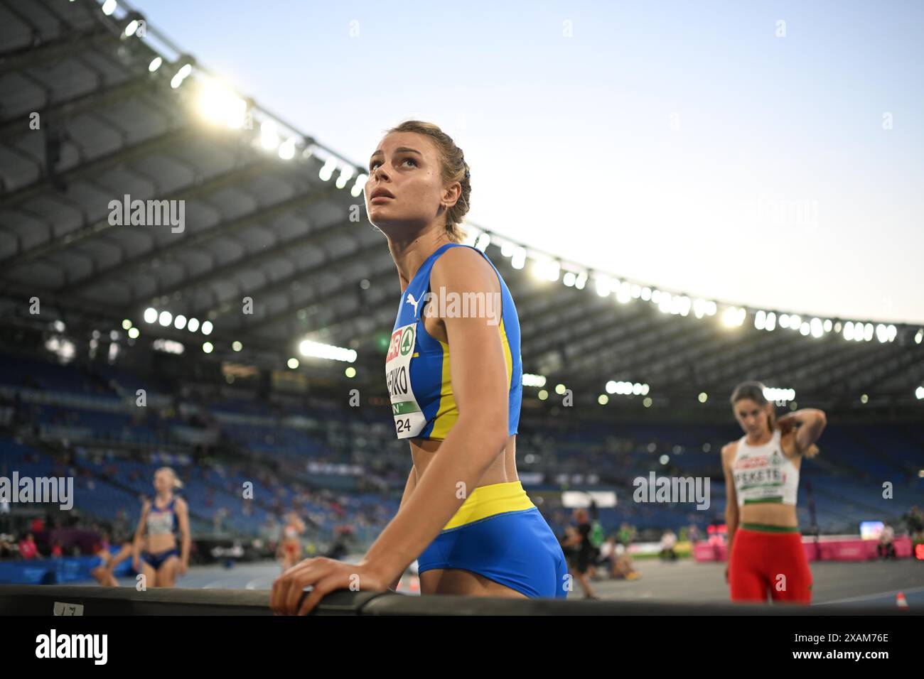 Rome, Italy. 07th June, 2024. Ukraine's Yuliya Levchenko pictured ...