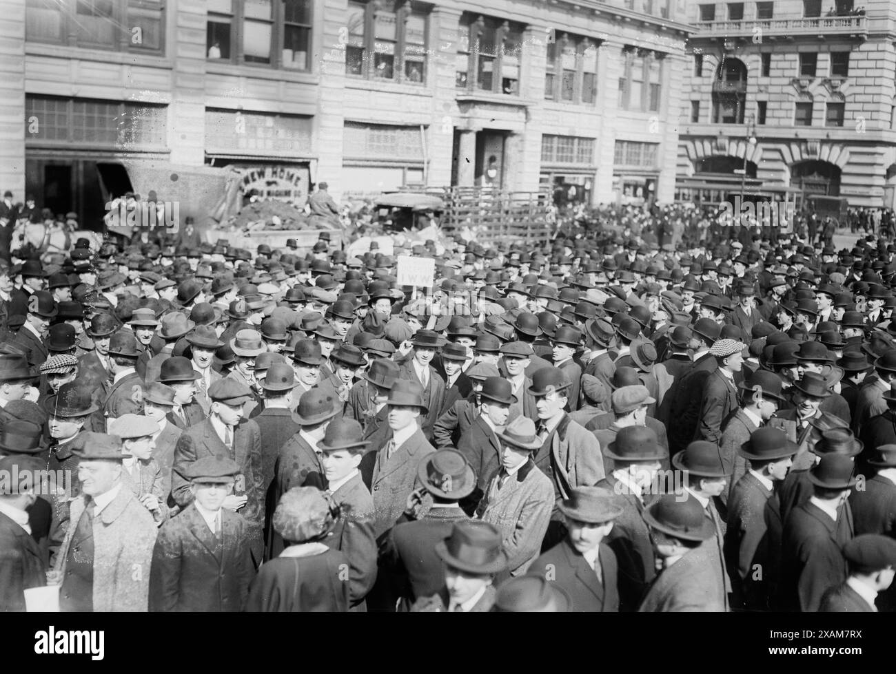 I.W.W. Meeting, Union Sq., 1914. Shows crowd at IWW (Industrial Workers ...