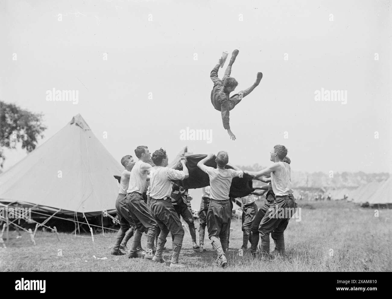 Boy Scouts - Gettysburg, 1913. Shows the Gettysburg Reunion (the Great ...