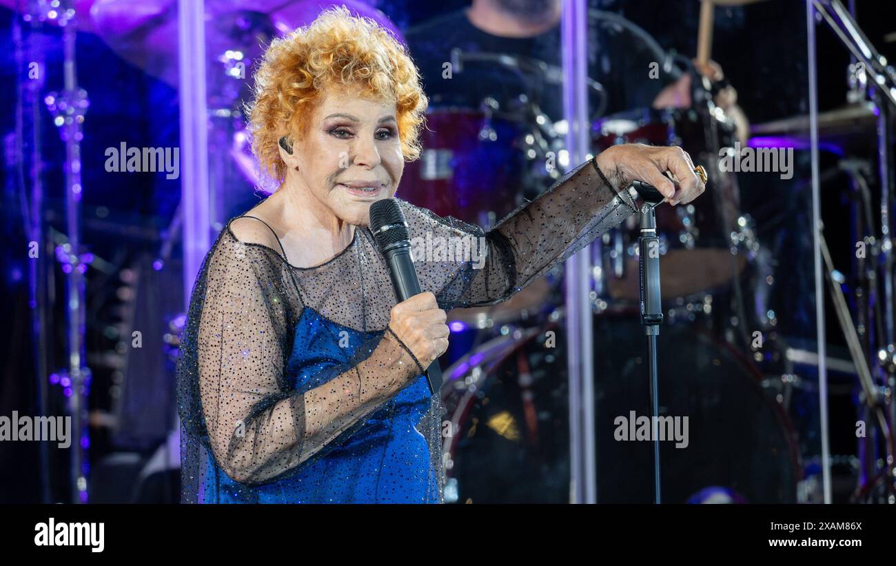 Ornella Vanoni during the the Ornella Vanoni Senza Fine Tour Concert at Terme di Caracalla in ...