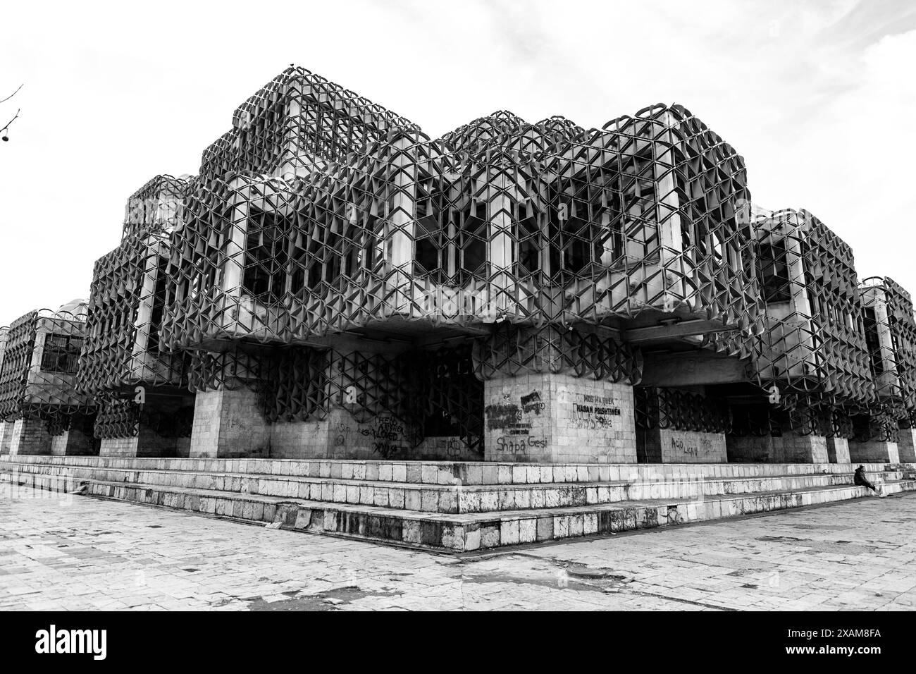 Exterior national assembly building Black and White Stock Photos ...