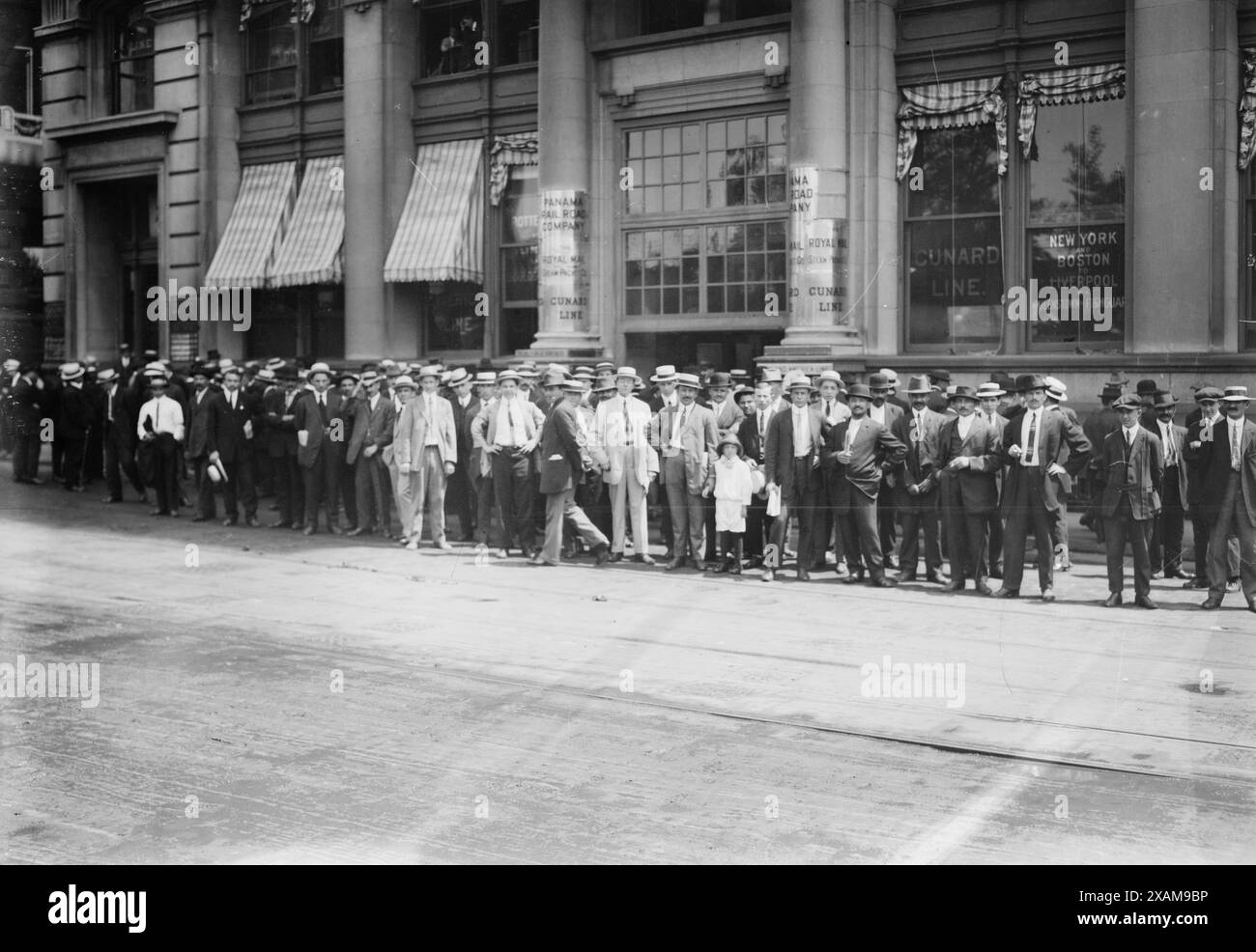 People standing in office window Black and White Stock Photos & Images ...
