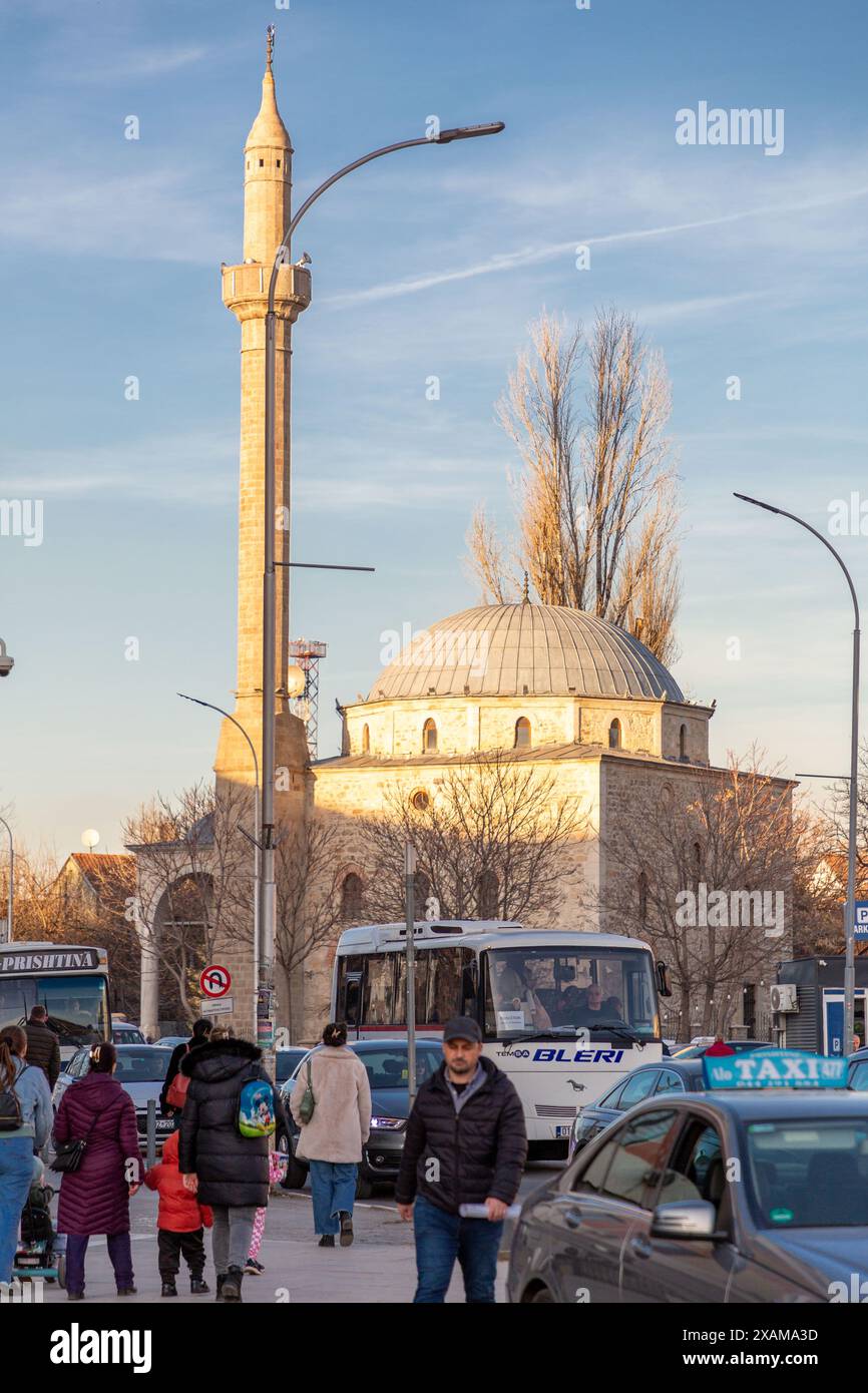Pristina, Kosovo - February 5, 2024: Sultan Murat Mosque is an Ottoman ...