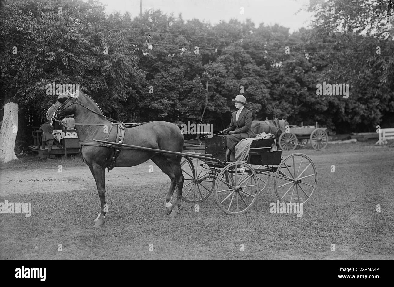 Isabelle [i.e. Isabella] Wanamaker, 1917. Shows Isabella Wanamaker ...