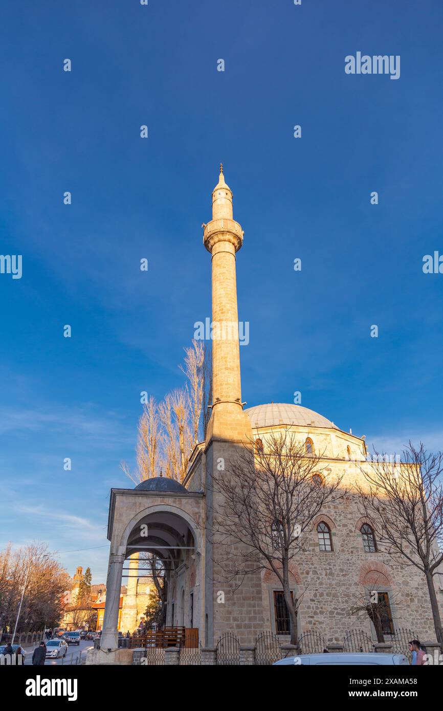 Pristina, Kosovo - February 5, 2024: Sultan Murat Mosque is an Ottoman ...