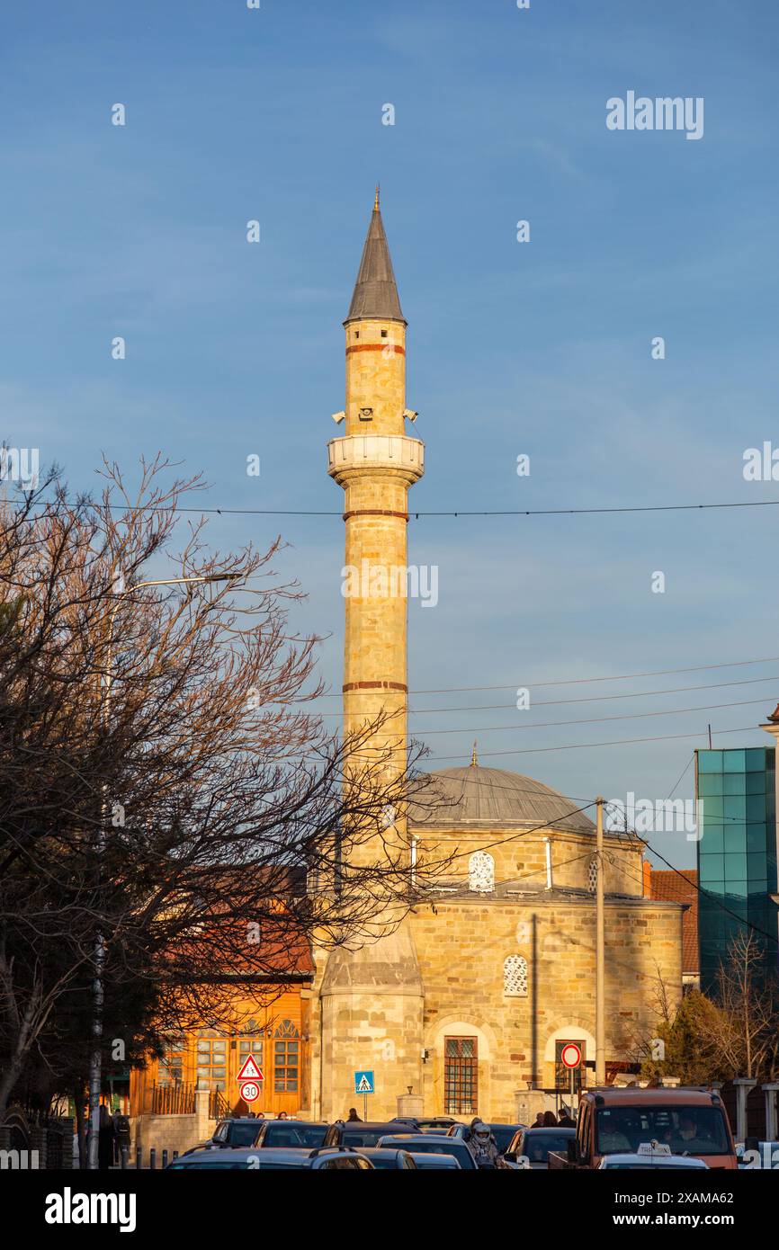 Pristina, Kosovo - February 5, 2024: Jashar Pasha Mosque is an Ottoman ...