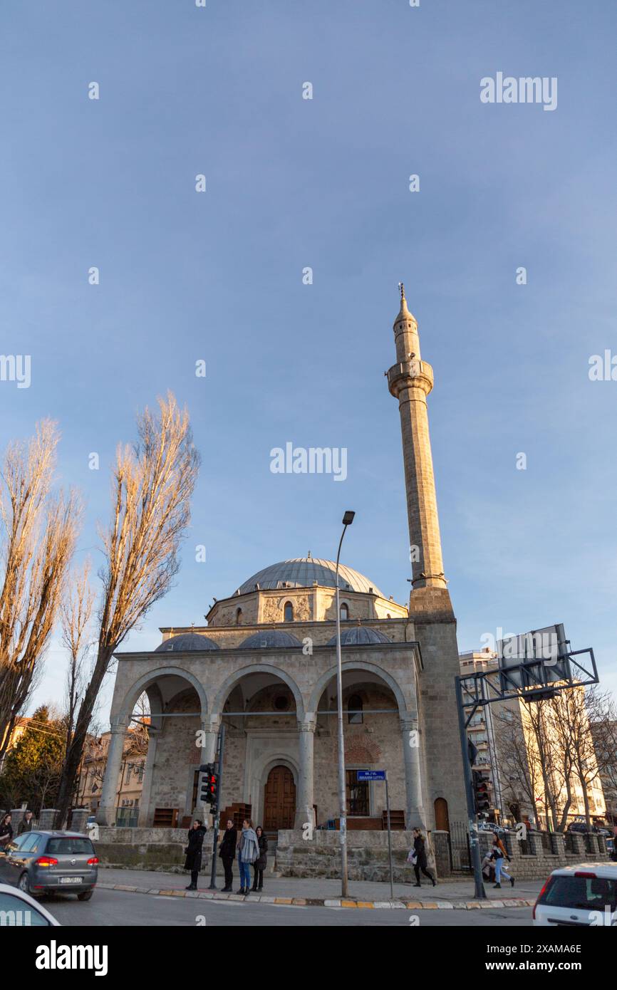 Pristina, Kosovo - February 5, 2024: Sultan Murat Mosque is an Ottoman ...