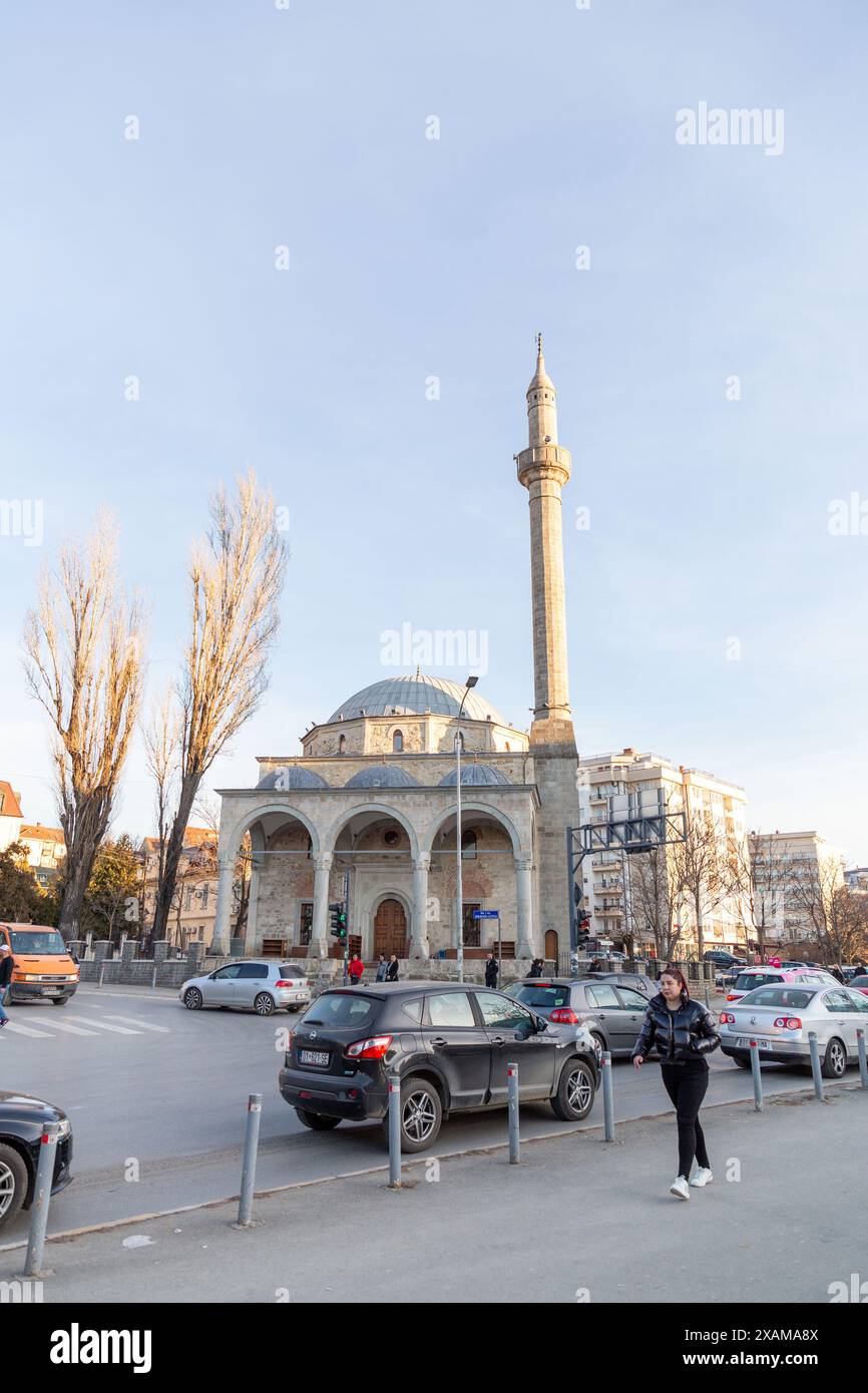 Pristina, Kosovo - February 5, 2024: Sultan Murat Mosque is an Ottoman ...