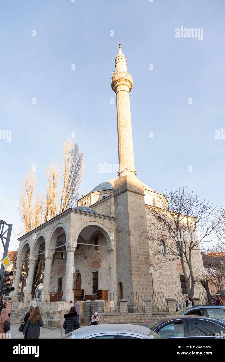 Pristina, Kosovo - February 5, 2024: Sultan Murat Mosque is an Ottoman ...