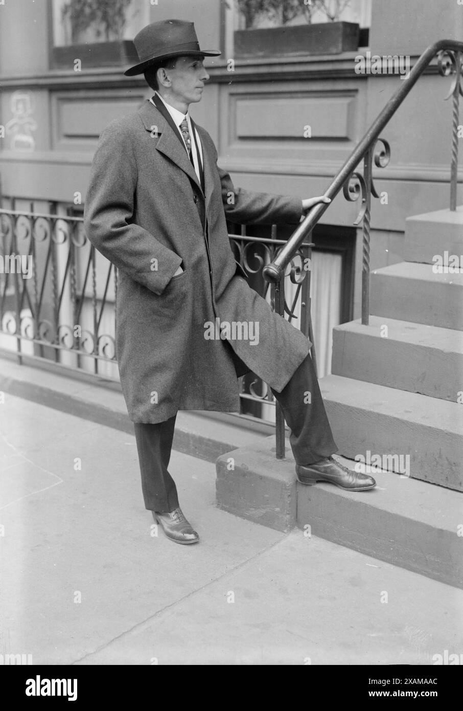 C.W. Cadman, between c1915 and c1920. Shows American composer Charles ...
