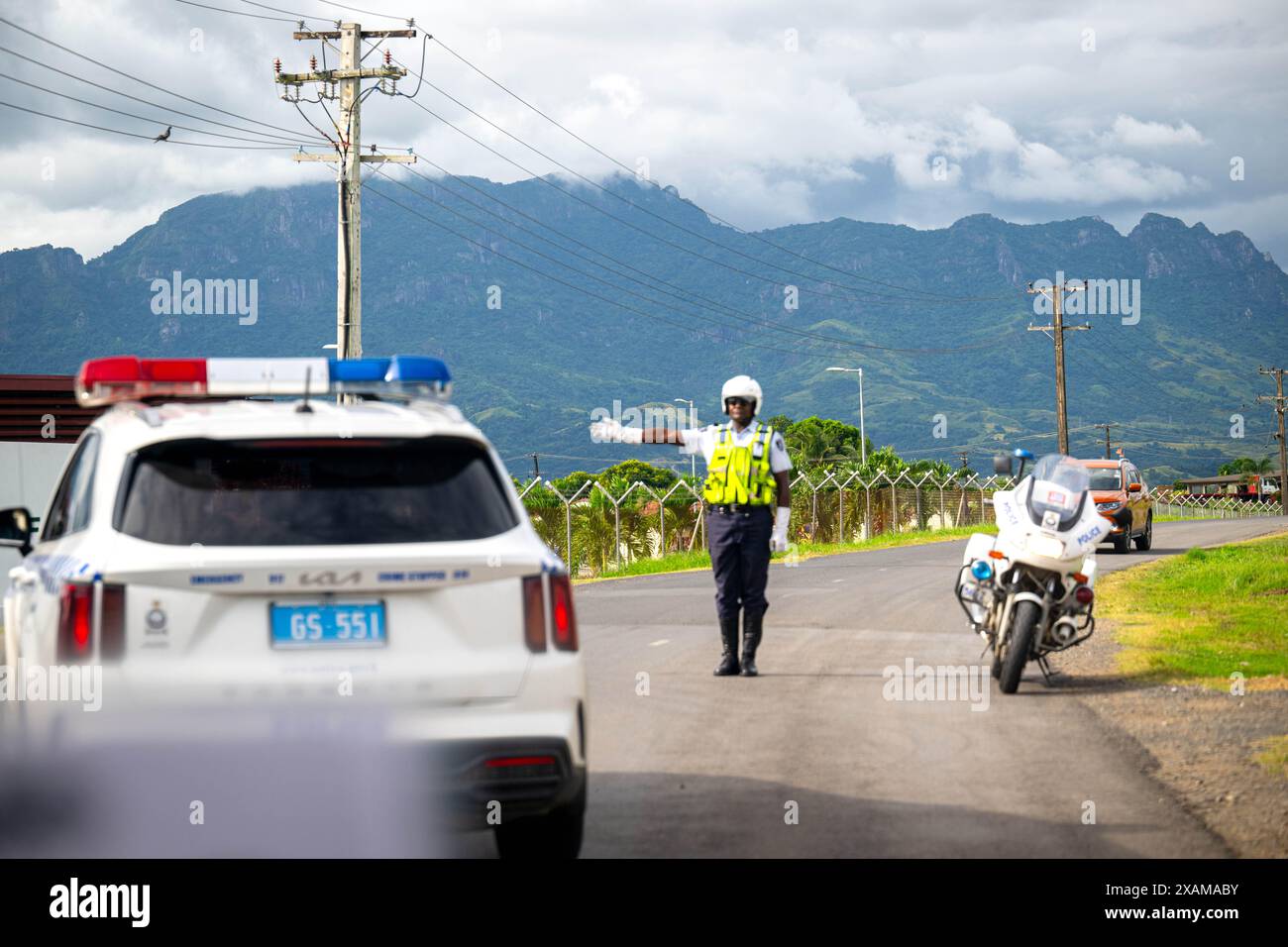 Fiji police hi-res stock photography and images - Alamy