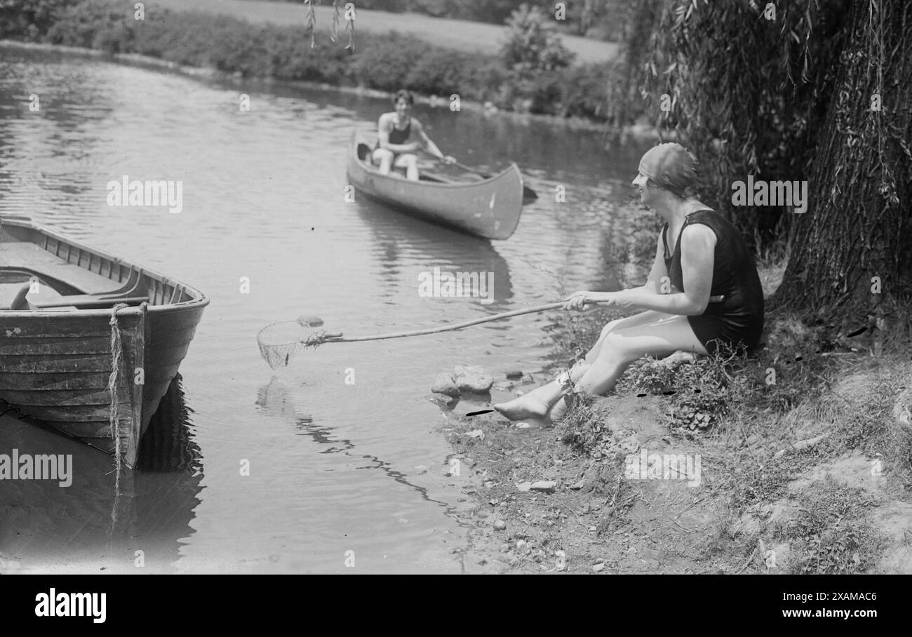 Valentine Tessier, 1918. Shows Valentine Tessier, a French actor and ...