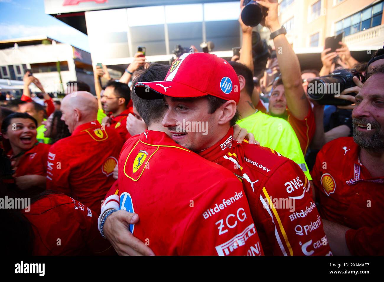 Monte-Carlo, Monaco. 26th May, 2024. #16 Charles Leclerc (MCO, Scuderia Ferrari HP), F1 Grand ...