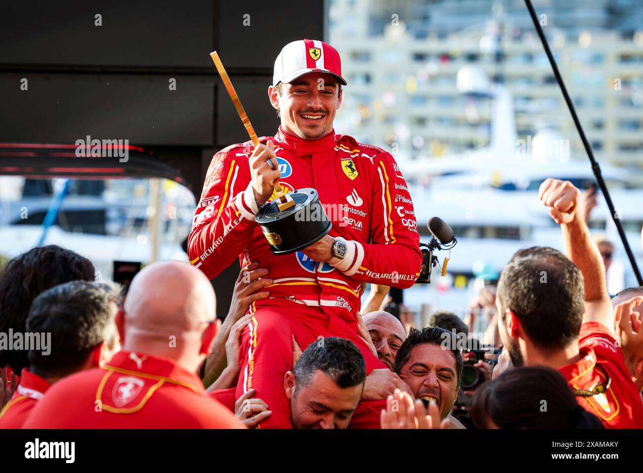 Monte-Carlo, Monaco. 26th May, 2024. #16 Charles Leclerc (MCO, Scuderia Ferrari HP), F1 Grand ...