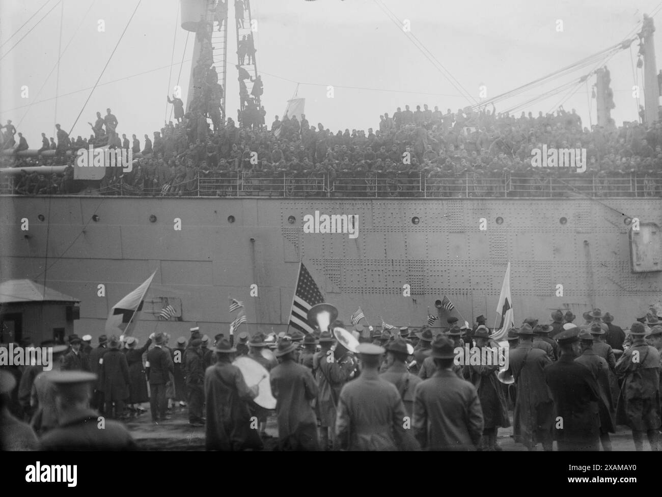 MONGOLIA, between c1915 and c1920. Shows the SS Mongolia which was ...