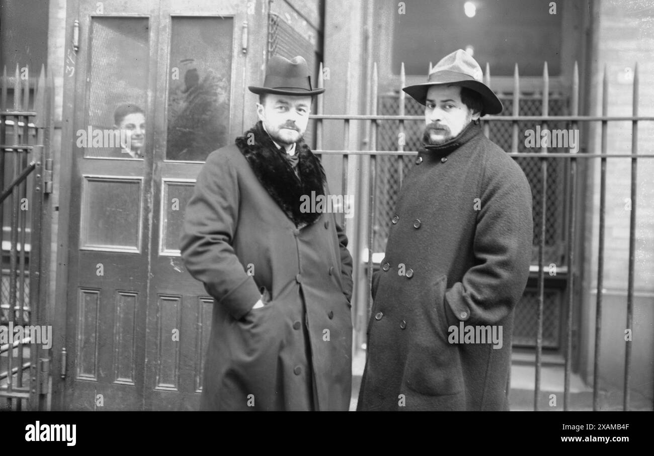 Albert Wolff, Boris Anisfeld, between c1915 and c1920. Shows French ...