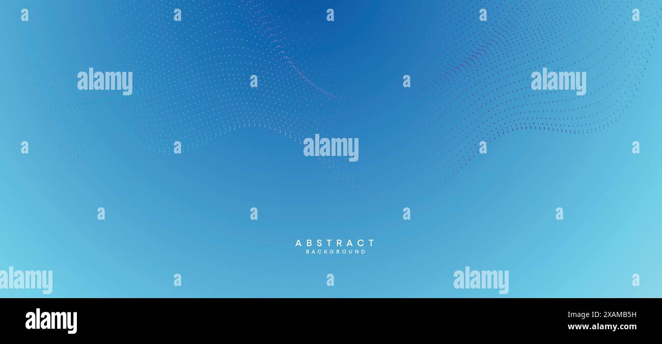 Abstract Navy Blue, Green Gradient Flowing Dot Waving Particle ...