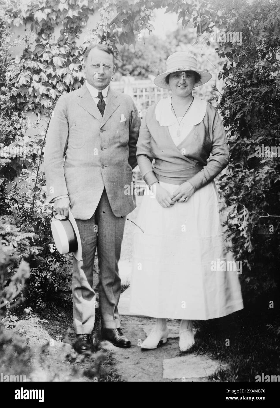 J.M. Cox & wife Stock Photo - Alamy