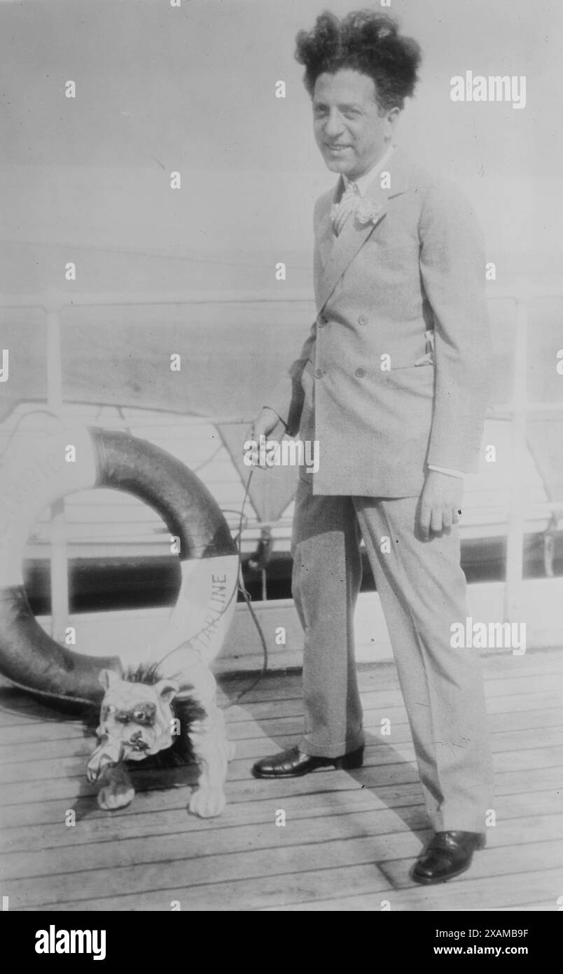 Ted Lewis, between c1915 and c1920. Shows American musician Theodore ...