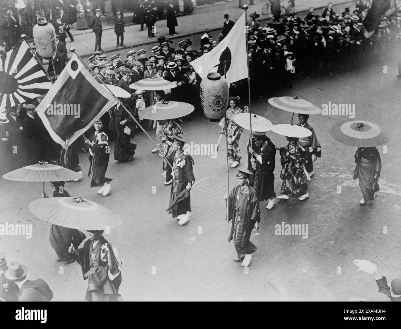 Salvation Army, London - Japs [i.e., Japanese] in parade, 1914. Shows ...