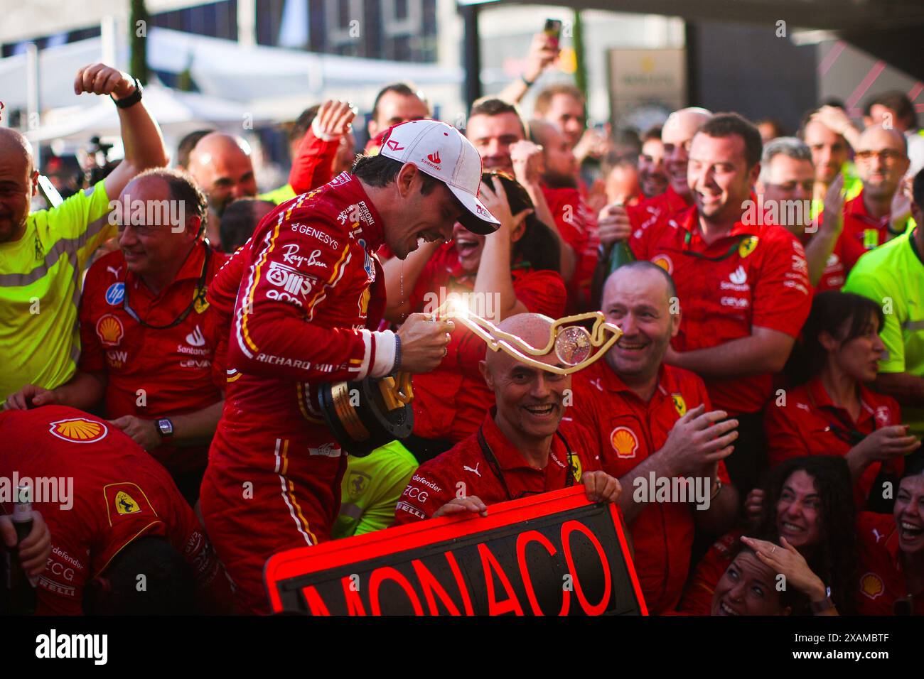 Monte-Carlo, Monaco. 26th May, 2024. #16 Charles Leclerc (MCO, Scuderia Ferrari HP), F1 Grand ...