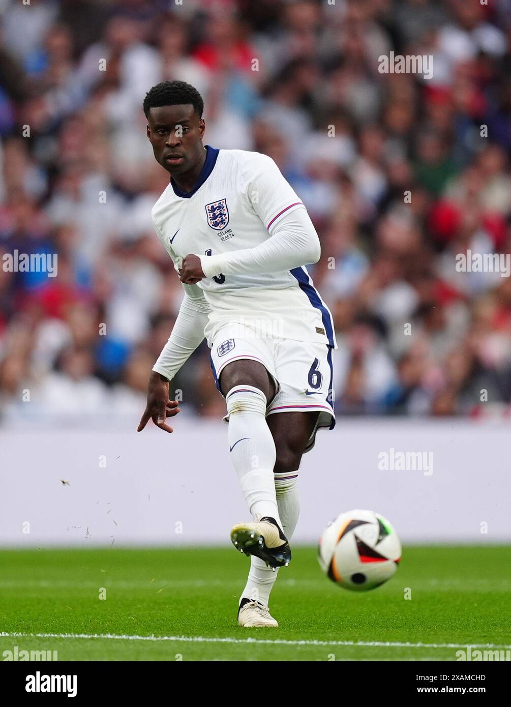 England's Marc Guehi during the international friendly match at Wembley ...