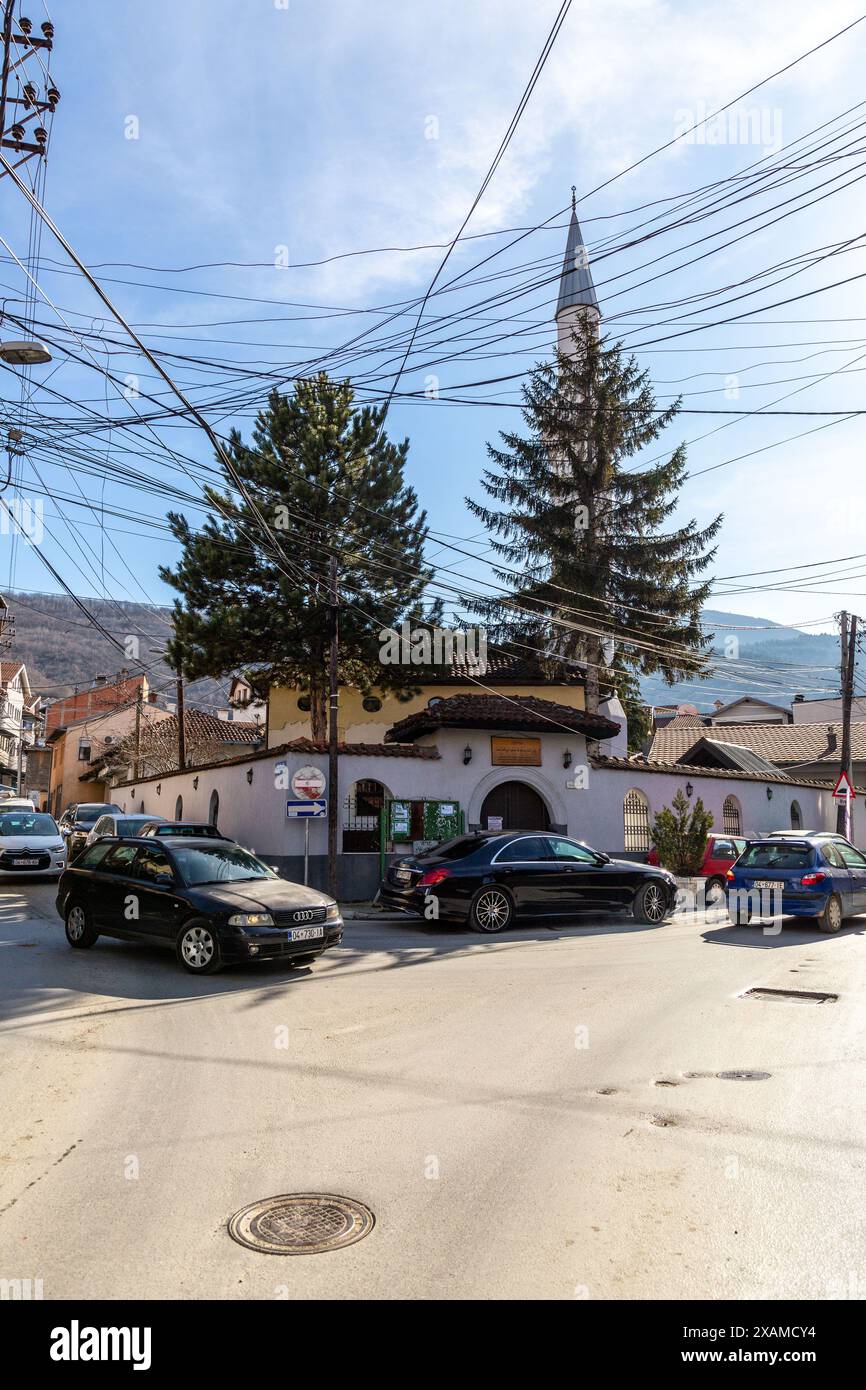 Prizren, Kosovo - 6 FEB 2024: The Suzi Celebi Mosque is an Ottoman era ...