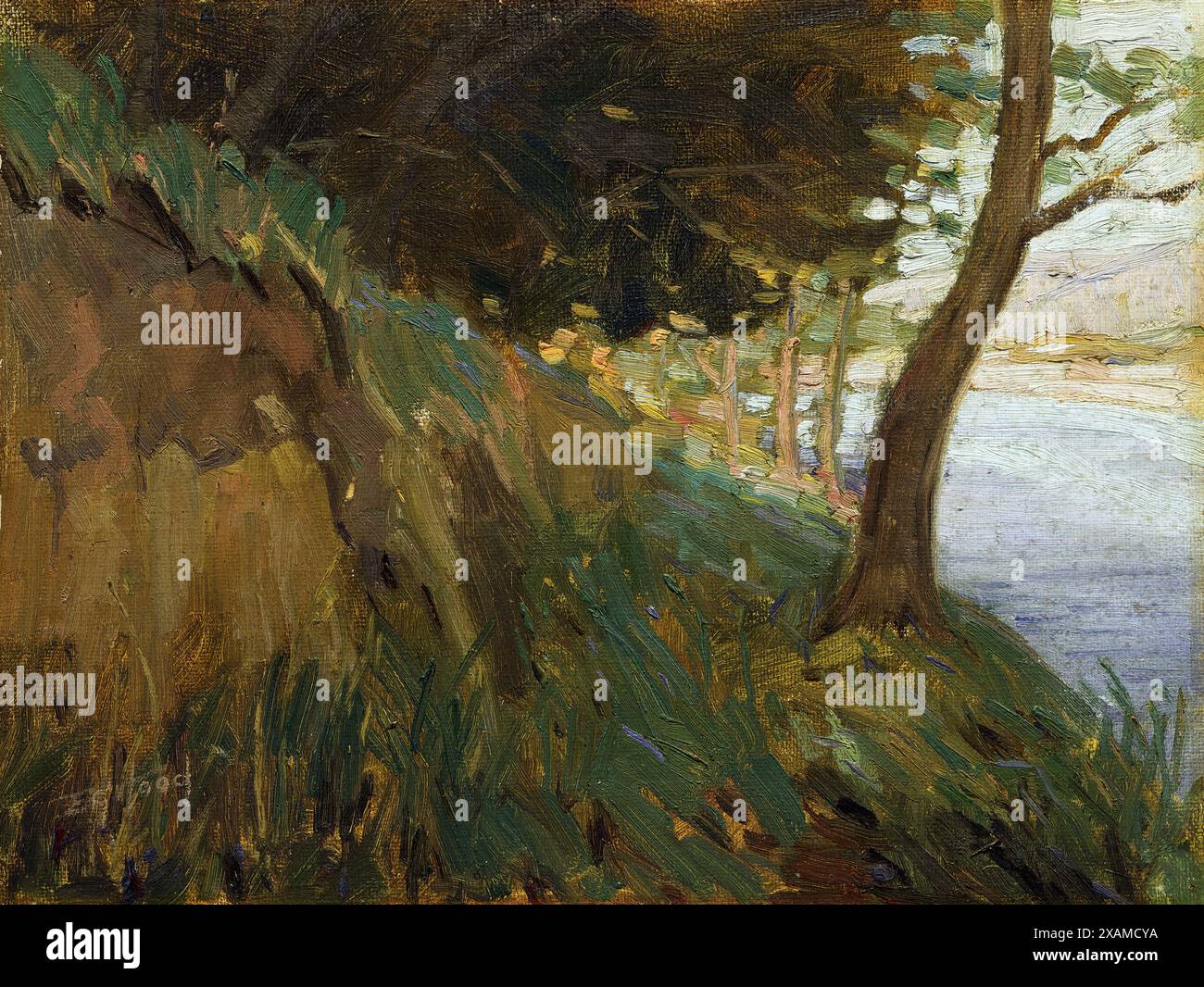Glimpse of the Hutt River, Western Hutt, (c1910s Stock Photo - Alamy