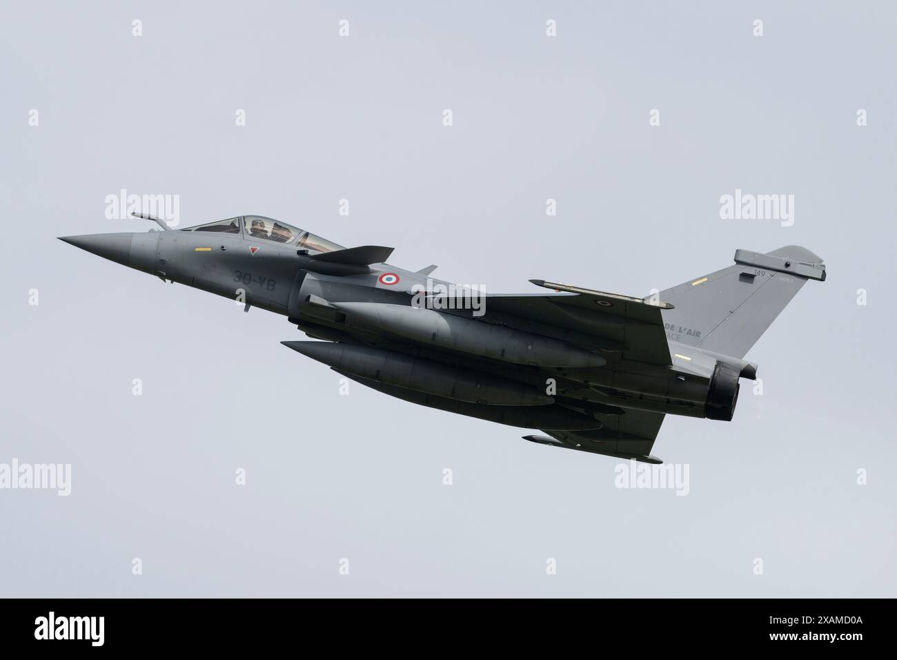 Jagel, Germany. 07th June, 2024. Rafale of Escadron de Chasse 3/30 ...