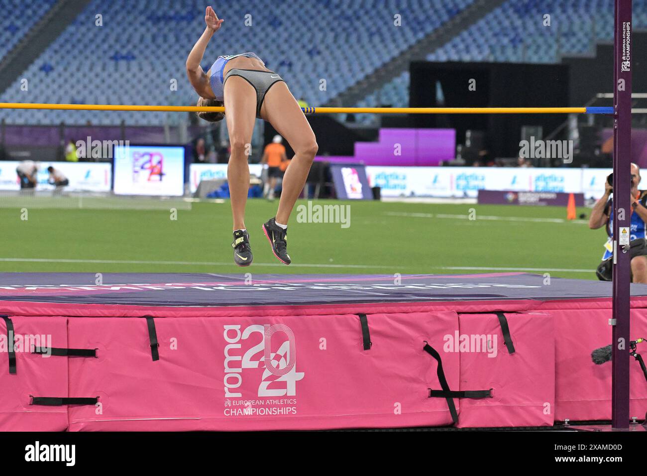 Olympic Stadium, Rome, Italy - PIHELA Elisabeth High Jump Women during ...