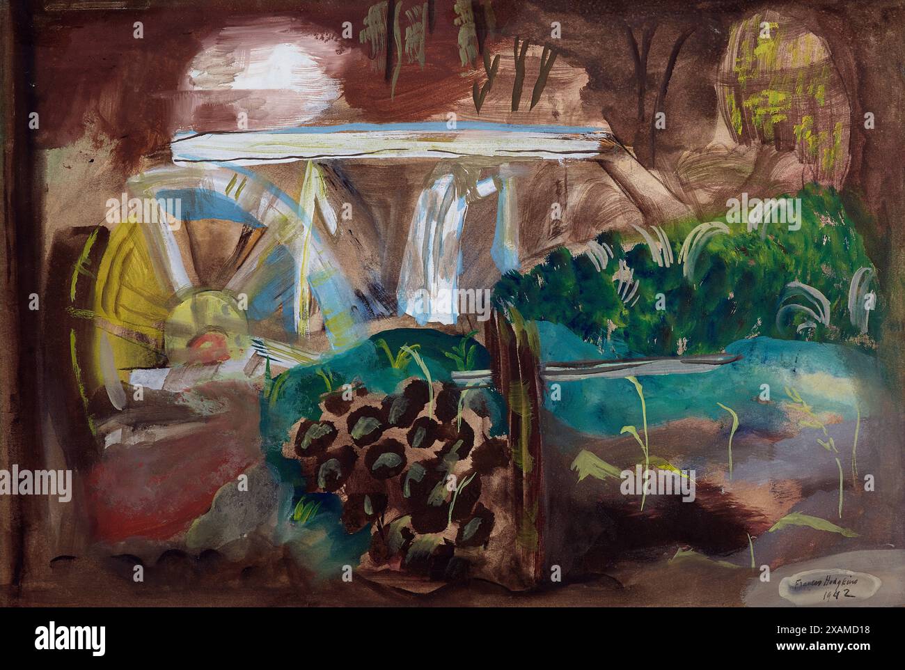 The millwheel, 1942 Stock Photo - Alamy