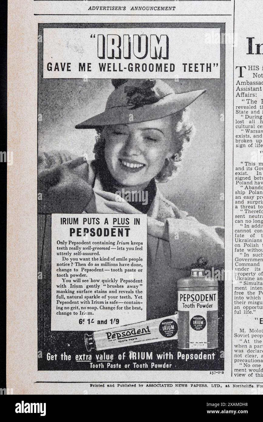 Pepsodent tooth powder hi-res stock photography and images - Alamy