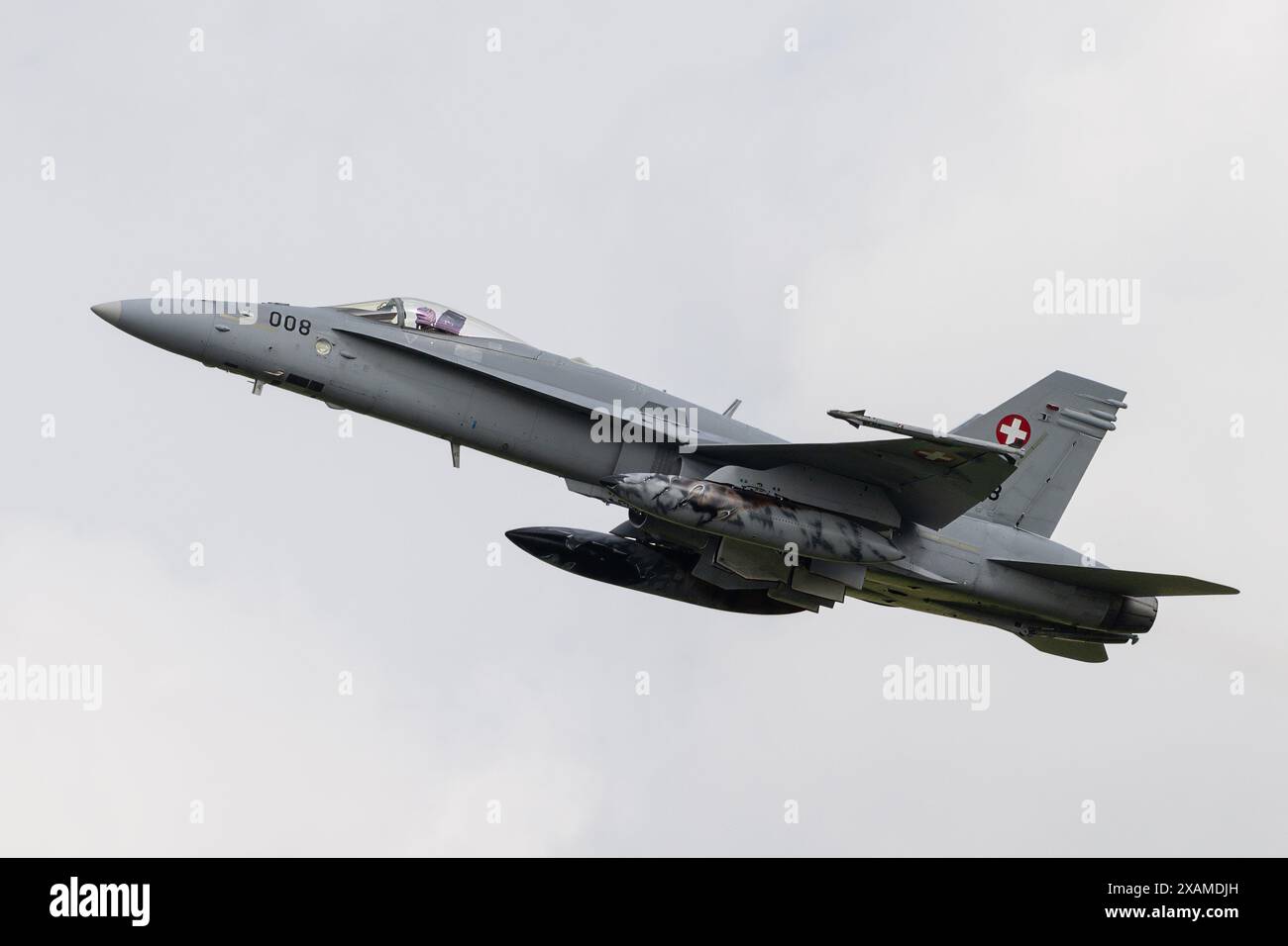 McDonnell Douglas F/A-18 Hornet of Schweizer Luftwaffe ‘Swiss Air Force ...