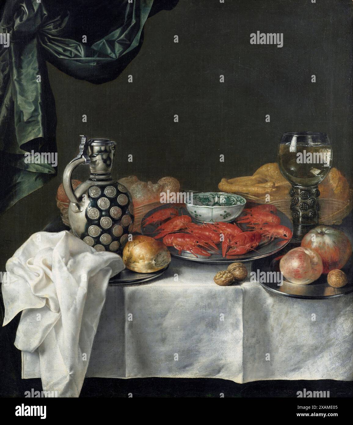 Still life, mid-to-late 17th century Stock Photo - Alamy