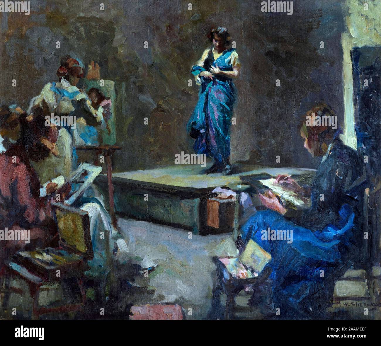 The model, 1919 Stock Photo - Alamy