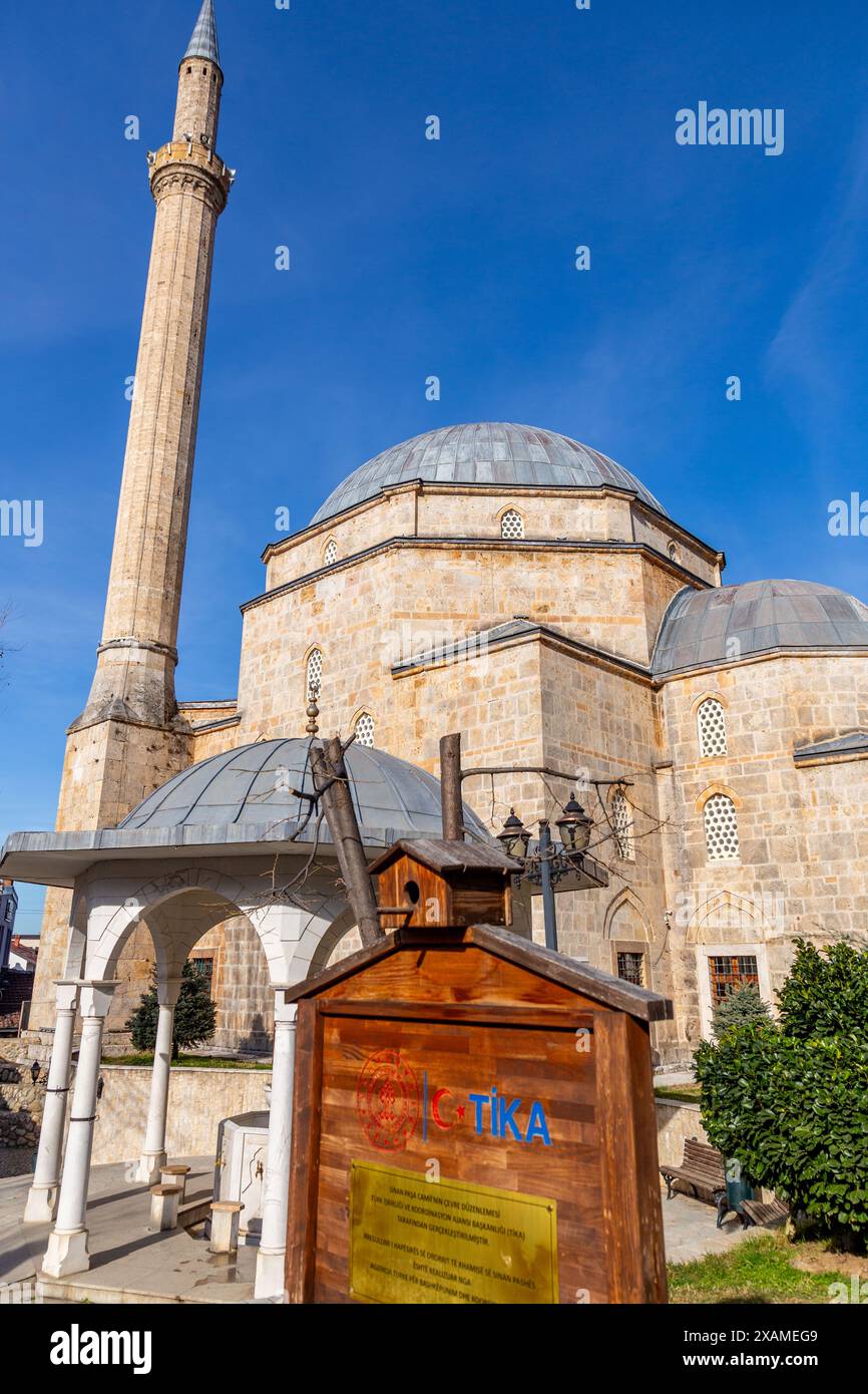 Prizren, Kosovo - 6 FEB 2024: The Sinan Pasha Mosque is an Ottoman ...
