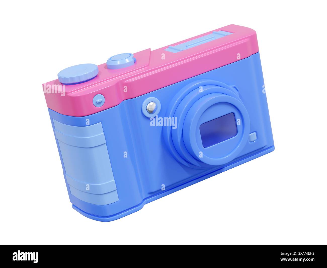 Photo camera icon 3d render illustration Stock Photo - Alamy