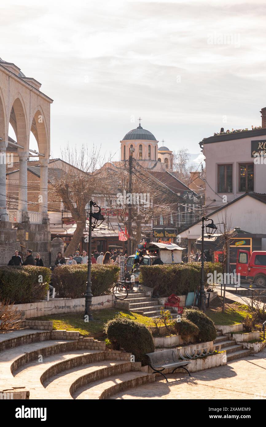 Prizren, Kosovo - 6 FEB 2024: Cathedral of Saint George in Prizren is ...