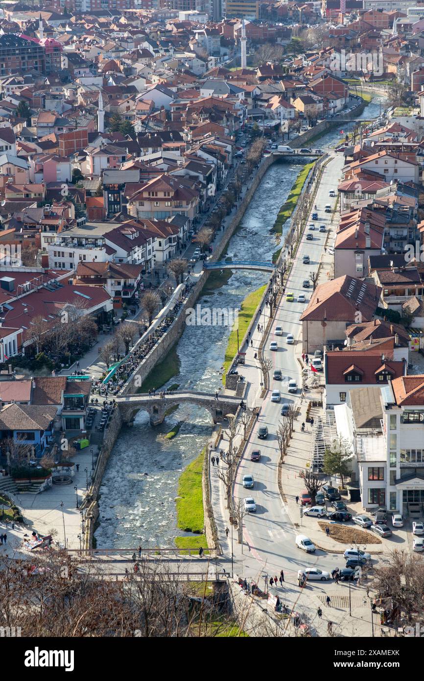Prizren, Kosovo - 6 FEB 2024: The Lumbardhi i Prizrenit, or Prizren ...