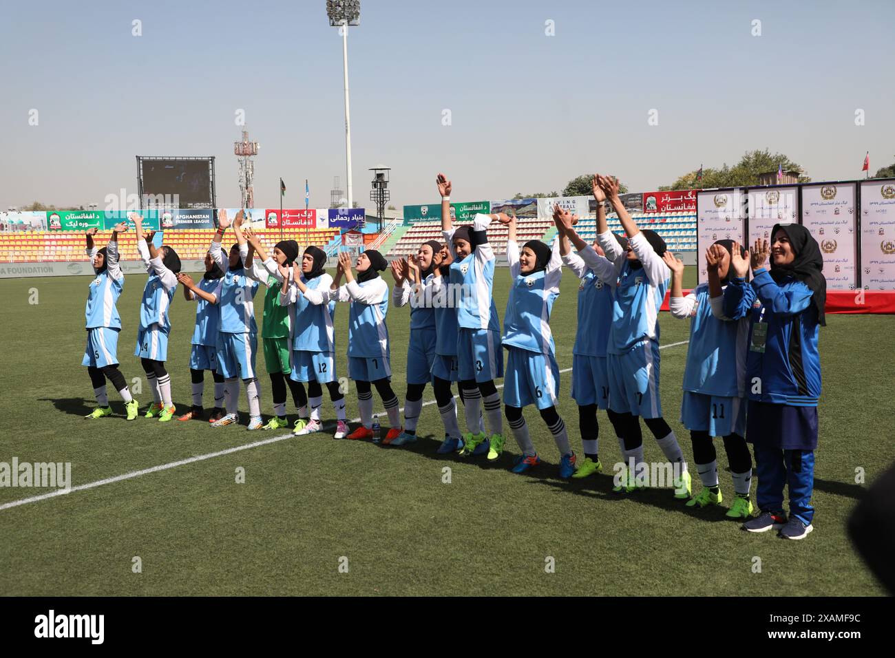 Herat won the title for Women’s Football League after defeating Kabul 3 ...