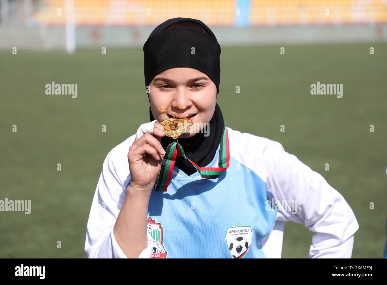 Herat won the title for Women’s Football League after defeating Kabul 3 ...