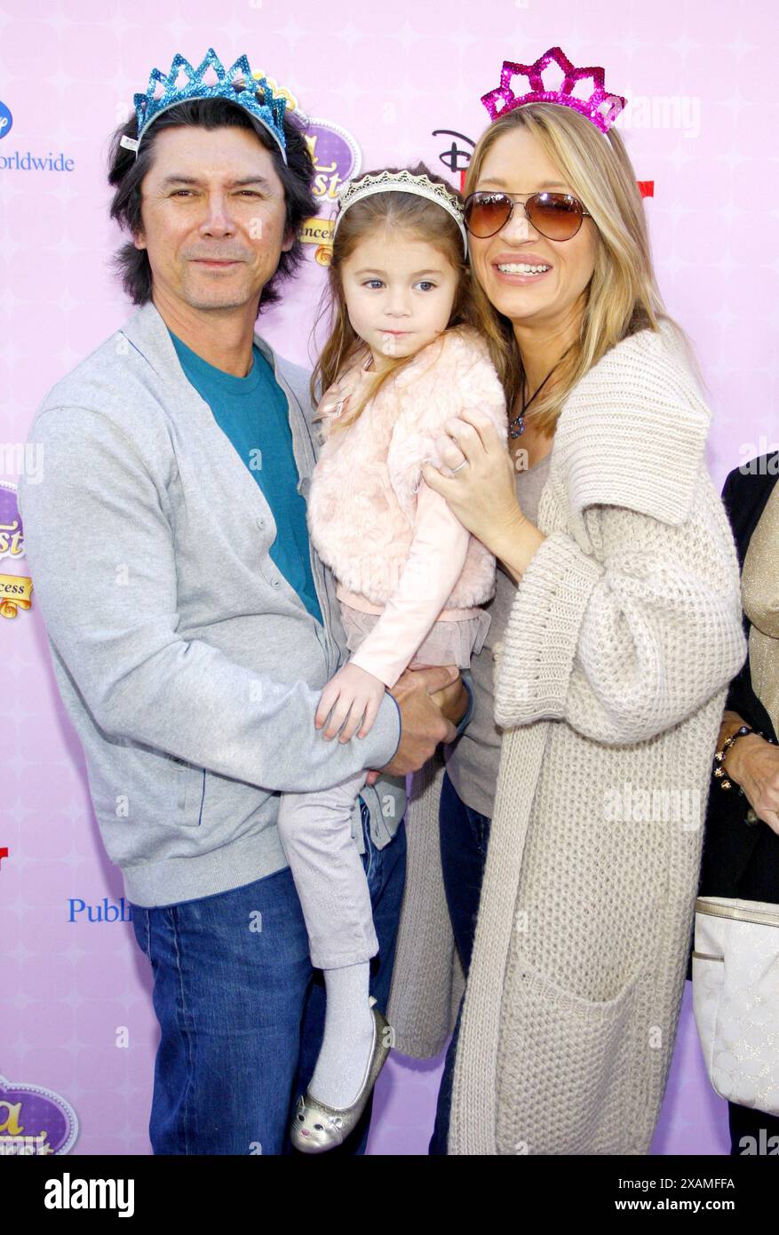 Lou Diamond Phillips, daughter Indigo Sanara Phillips and wife Yvonne ...