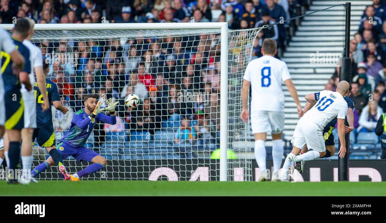 7th June 2024; Hampden Park, Glasgow, Scotland: International Football ...