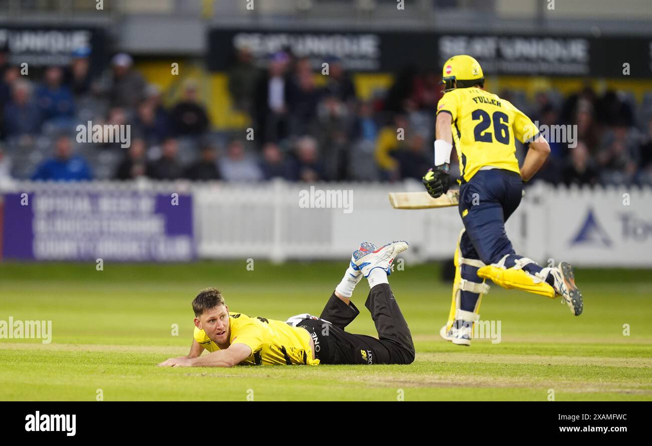 Gloucestershire's Beau Webster during the Vitality Blast T20 match at ...
