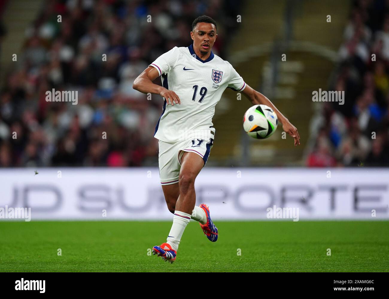 England's Trent Alexander-Arnold during the international friendly ...