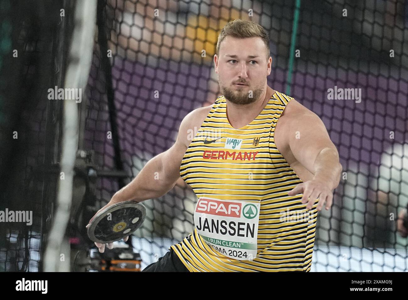 Rom, Italy. 07th June, 2024. Athletics: European Championships: Henrik ...
