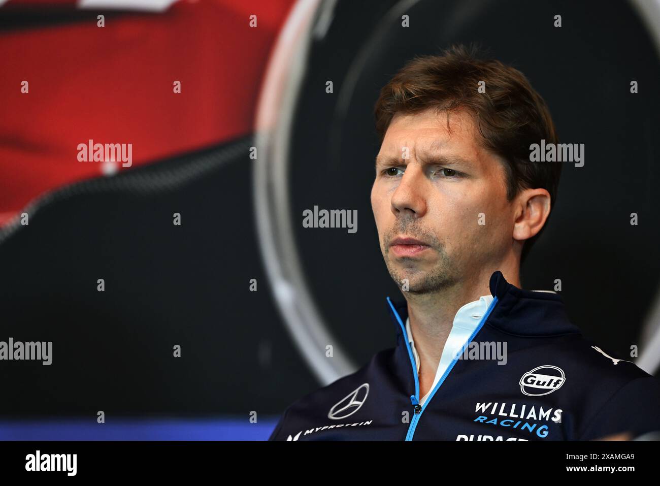 Montreal, Canada. 07th June, 2024. James Vowles (GBR) Williams Racing ...