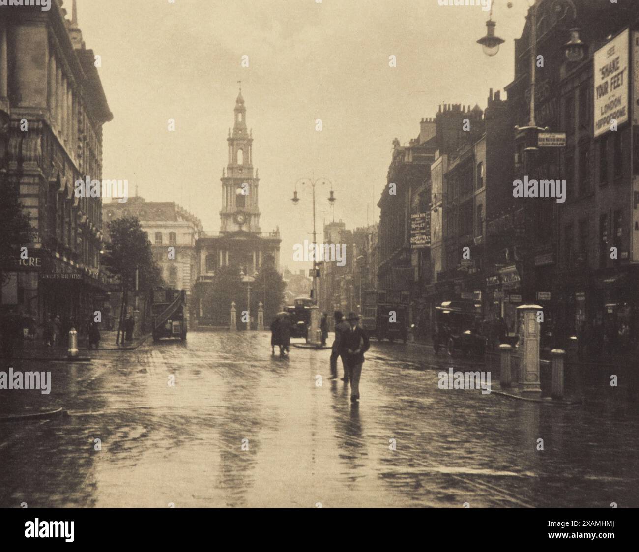 [Street scene]. From the album: Photograph album - London, 1920s Stock ...