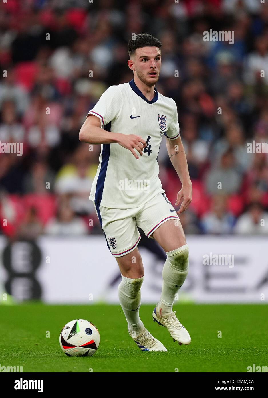 England's Declan Rice during the international friendly match at ...